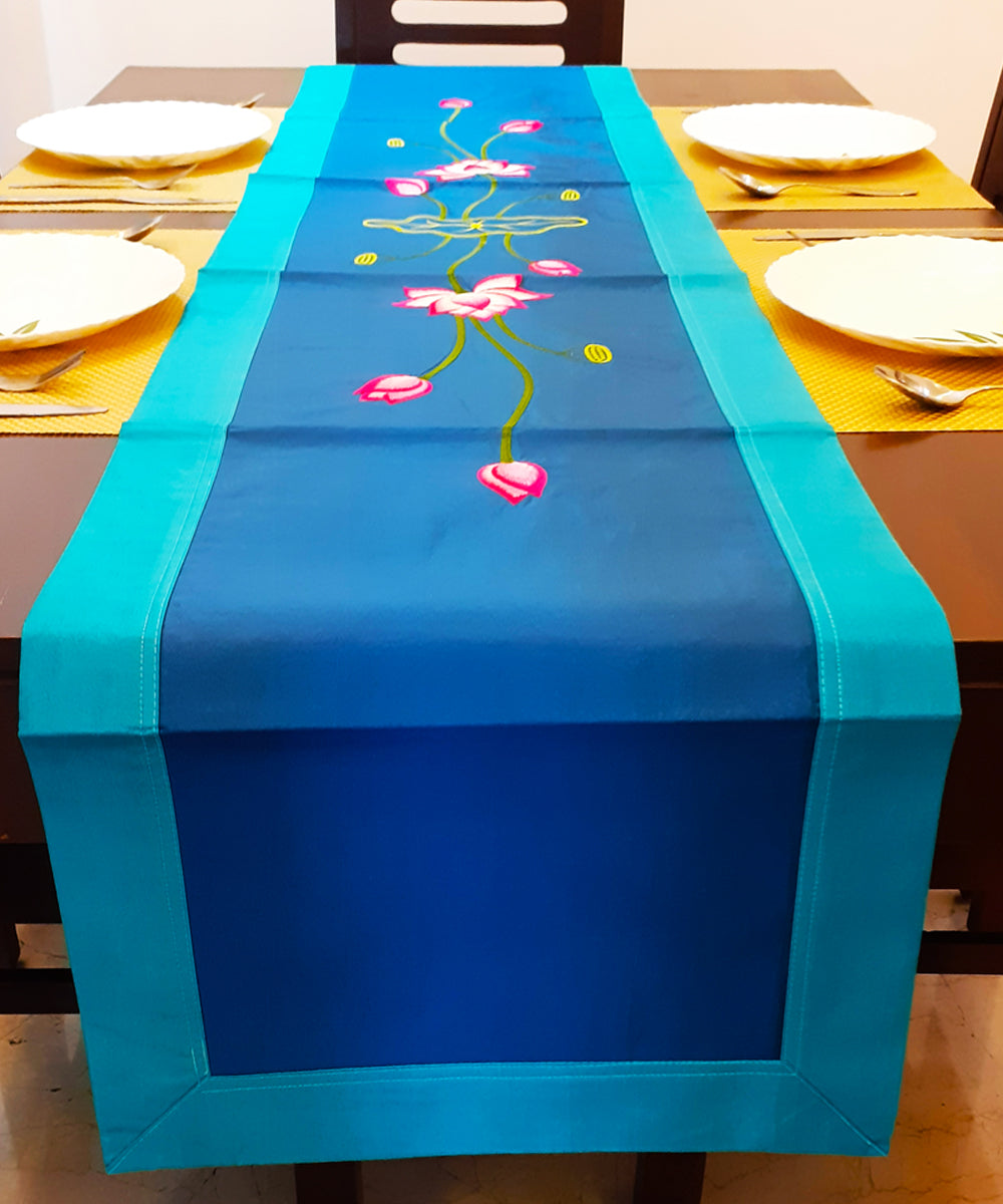 Embroidered Silk Table Runner – GoCoop