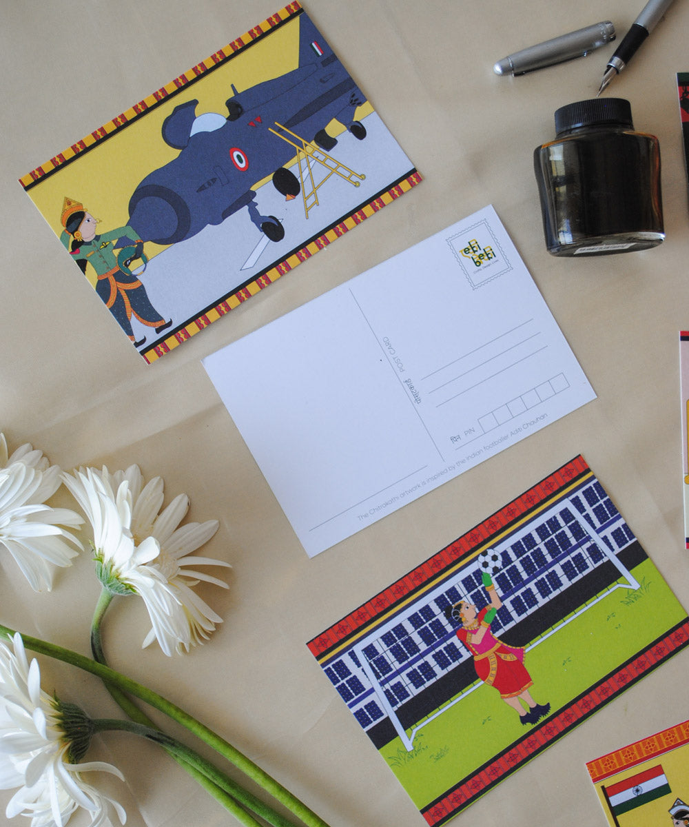 Handcrafted postcards set of 5 – GoSwadeshi